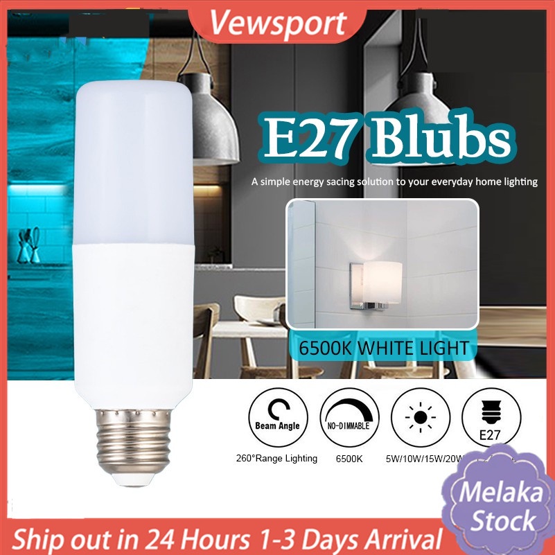 LED Stick Bulb [ 5W 10W 15W 20W ] Daylight Effect E27 LED Light Bulb Corn Bulb LED Bulb Mentol ...