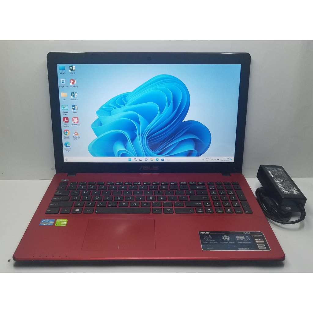 Asus A550C/Core i3 ~ 1.80 GHz/4GB RAM/2GB Graphics Nvidia/Window 11 Pro ...