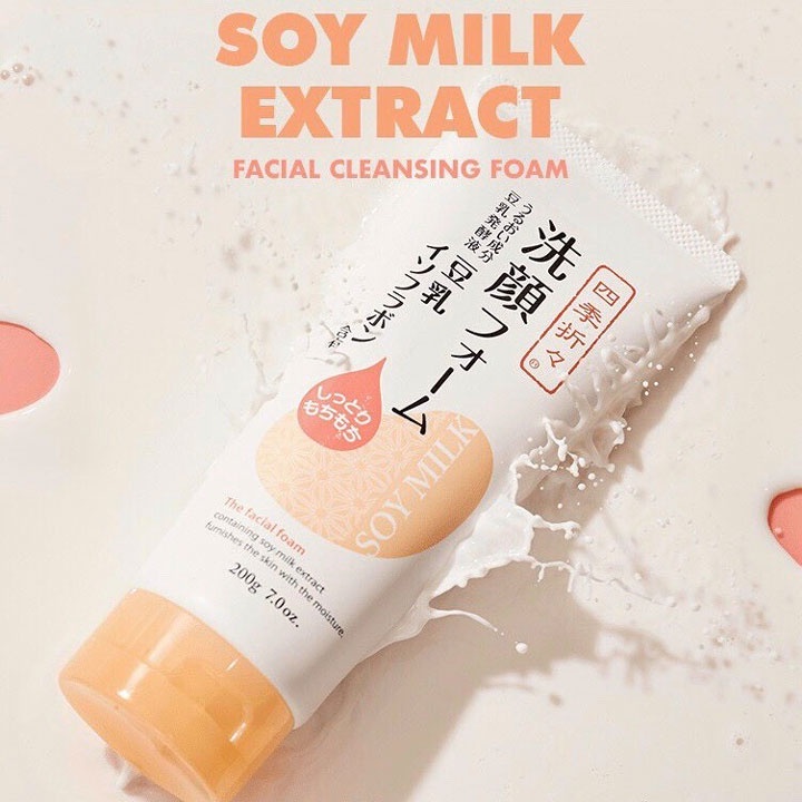 Shikioriori Soy Milk Facial Foam 200g | Shopee Malaysia