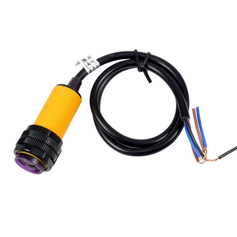 E18-D80NK adjustable range IR Proximity Sensor 5v 10cm to 80cm range ...