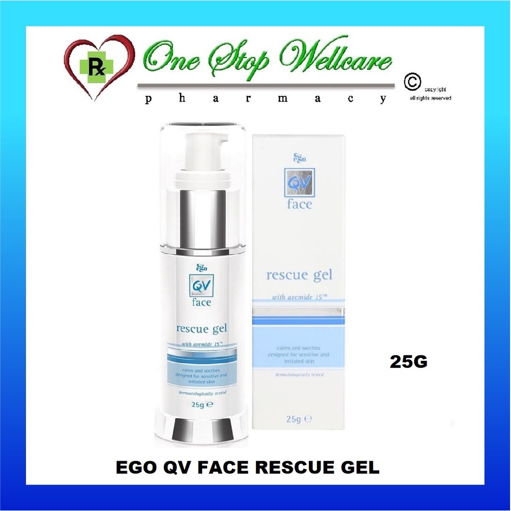 EGO QV FACE RESCUE GEL 25G (ED:08/2025) | Shopee Malaysia
