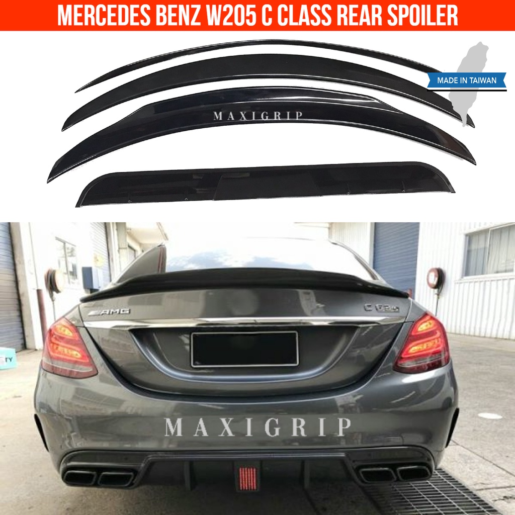 Mercedes benz W205 C205 coupe C class rear spoiler roof spoiler trunk ...
