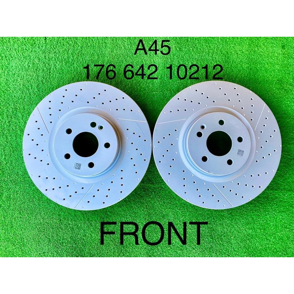 MERCEDES W176 W117 AMG A45 BRAKE DISK FRONT 350MM(PRICE FOR 1) | Shopee ...