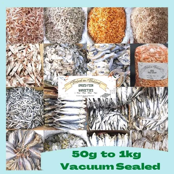DRIED FISH VARIETIES from New Goods Various Provinces 100g TUYO/DAING ...
