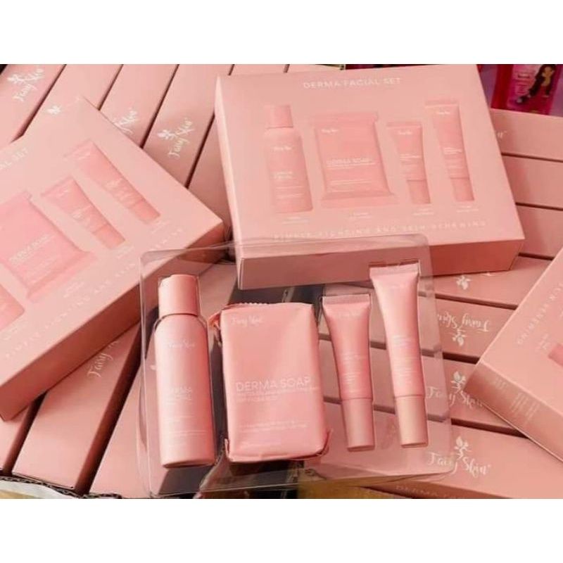 FairySkin Derma Facial Set (New Packaging) | Shopee Malaysia