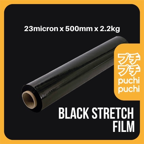 [HIGH QUALITY] Black Stretch Film / Shrink Wrap / Plastic Packaging ...