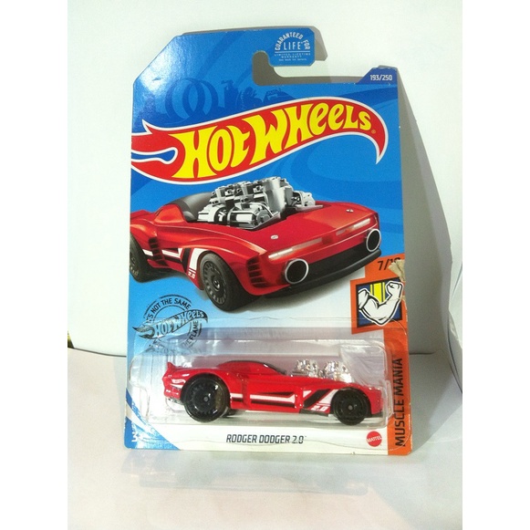 Hot Wheels. 2020 Muscle Mania Mini Collection - 7. Rodger Dodger 2.0 ...