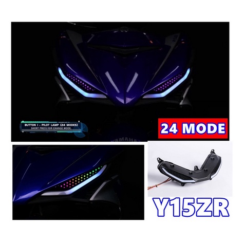 YAMAHA Y15 MATA GABAN / LAMPU DADA SIGNAL / PILOT LIGHT 24 MODE IMPORT VIETNAM FOR Y15ZR ...