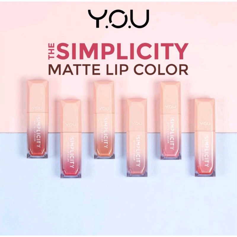 You The Simplicity Matte Lip Color (Original) | Shopee Malaysia