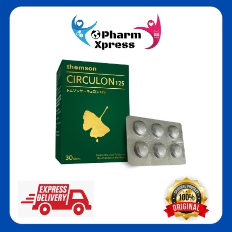 THOMSON CIRCULON 125 (1 strip/6 tablets) (EXP 11/2024) (FREE GIFT ...