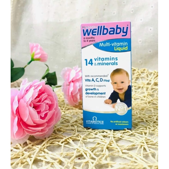 Wellbaby Multivitamins For Babies 150Ml (date 5 / 2024) | Shopee Malaysia