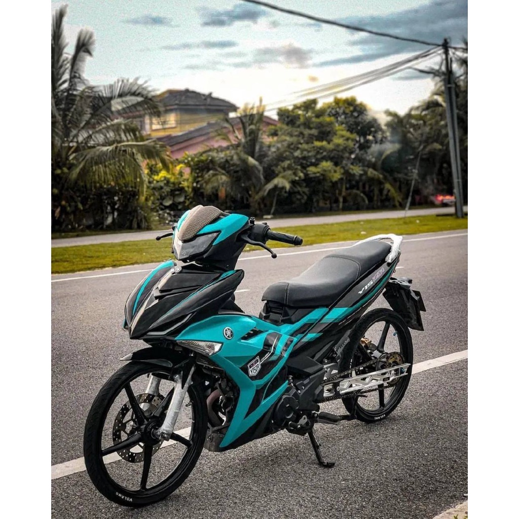 COVERSET HONG LEONG YAMAHA HLY DOCTOR VELOZI Y15 YSUKU Y15ZR V1 V2 BLUE ...