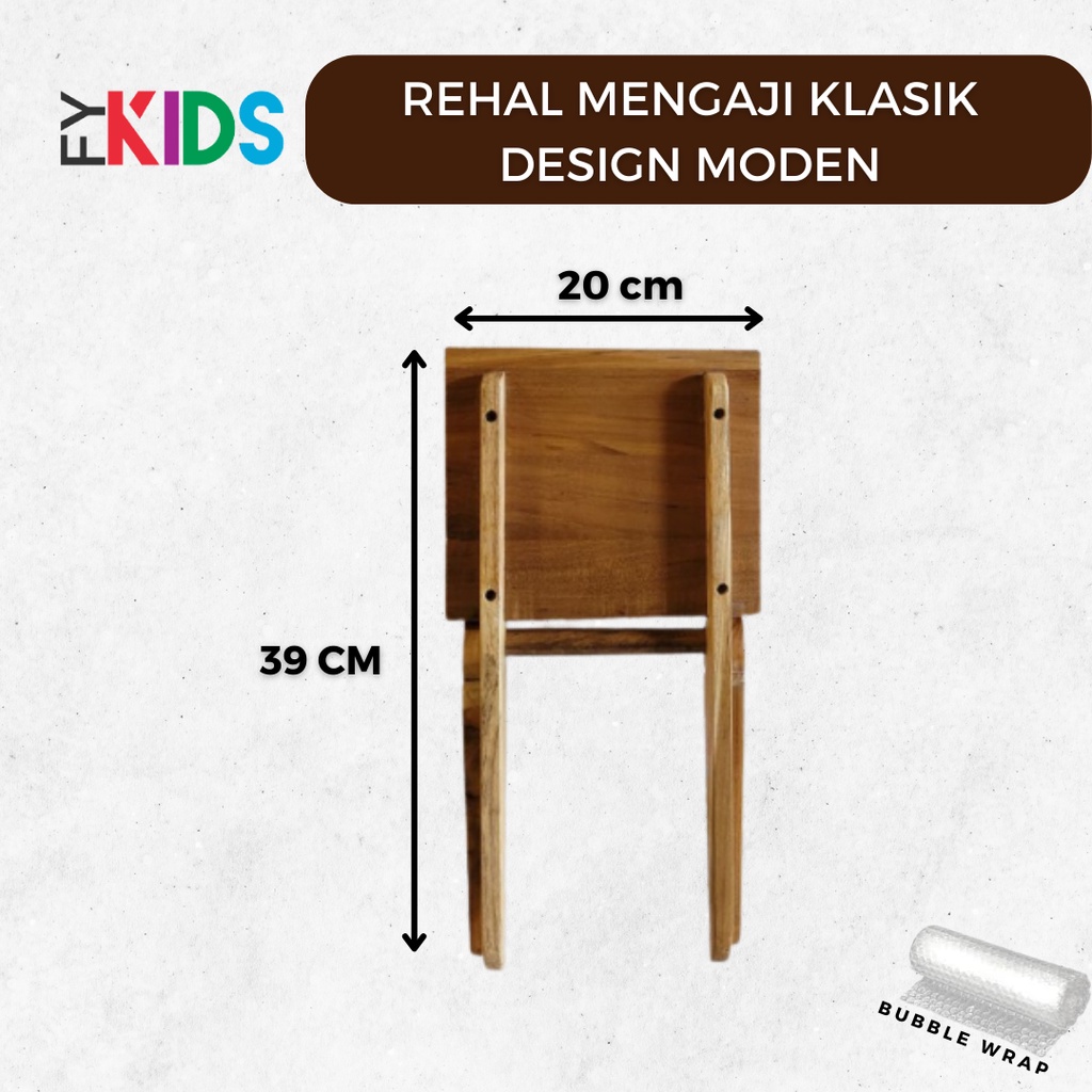 Rehal-Rehal Kayu-REHAL KAYU GETAH KLASIK MODEN-Meja Mengaji-Quran-Iqra ...