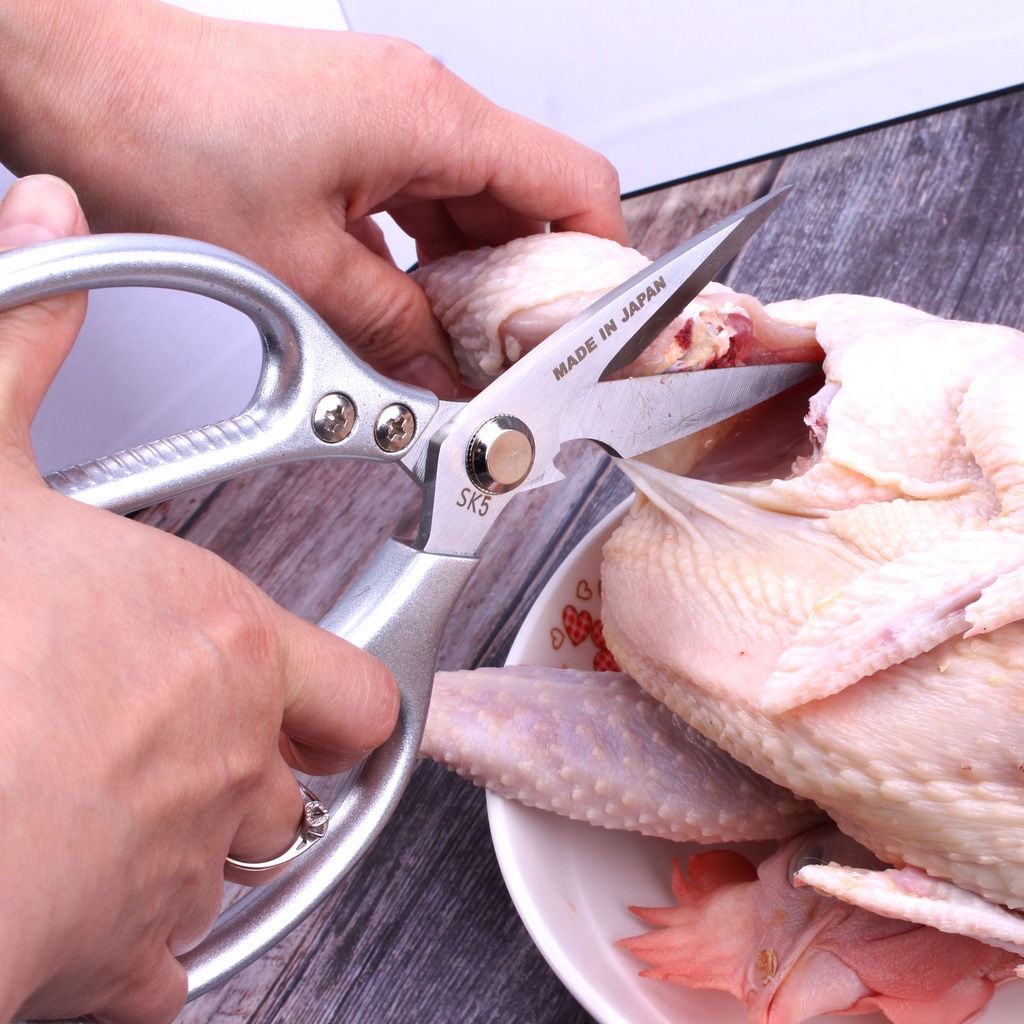JAPAN SK5 Scissor Stainless Steel Multi Purpose Chicken Bone Scissor ...