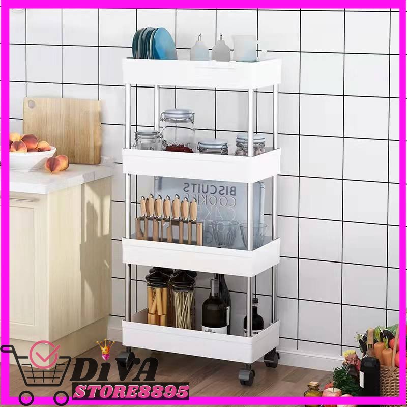 Nara TROLLEY 4-LAYER TROLLEY NARA 4-tier Rack/Stacking Rack ...
