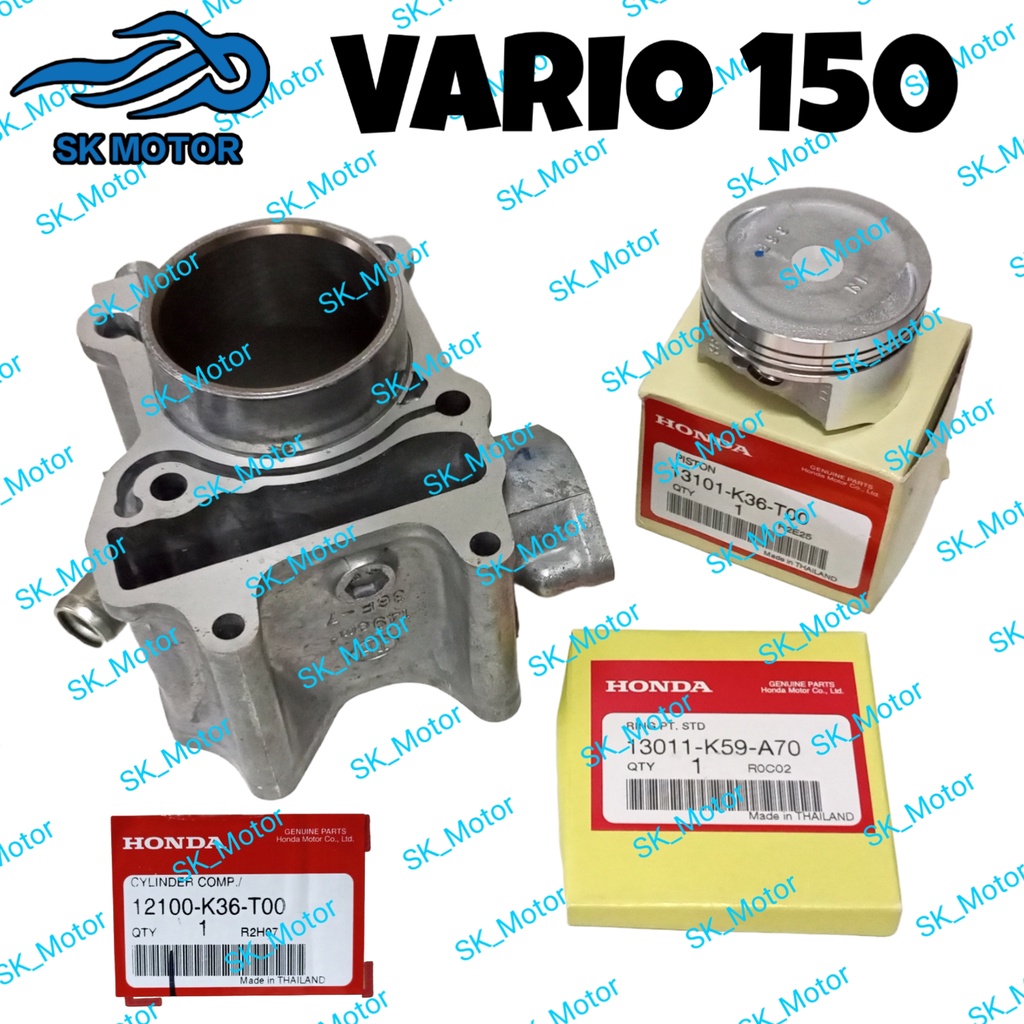 Honda PCX 150 New V2 / VARIO 150 Original Cylinder Comp Block + Piston ...