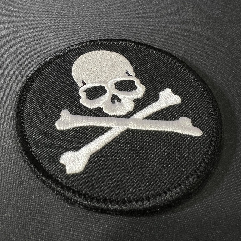 Skull Embroidered Patches | Shopee Malaysia