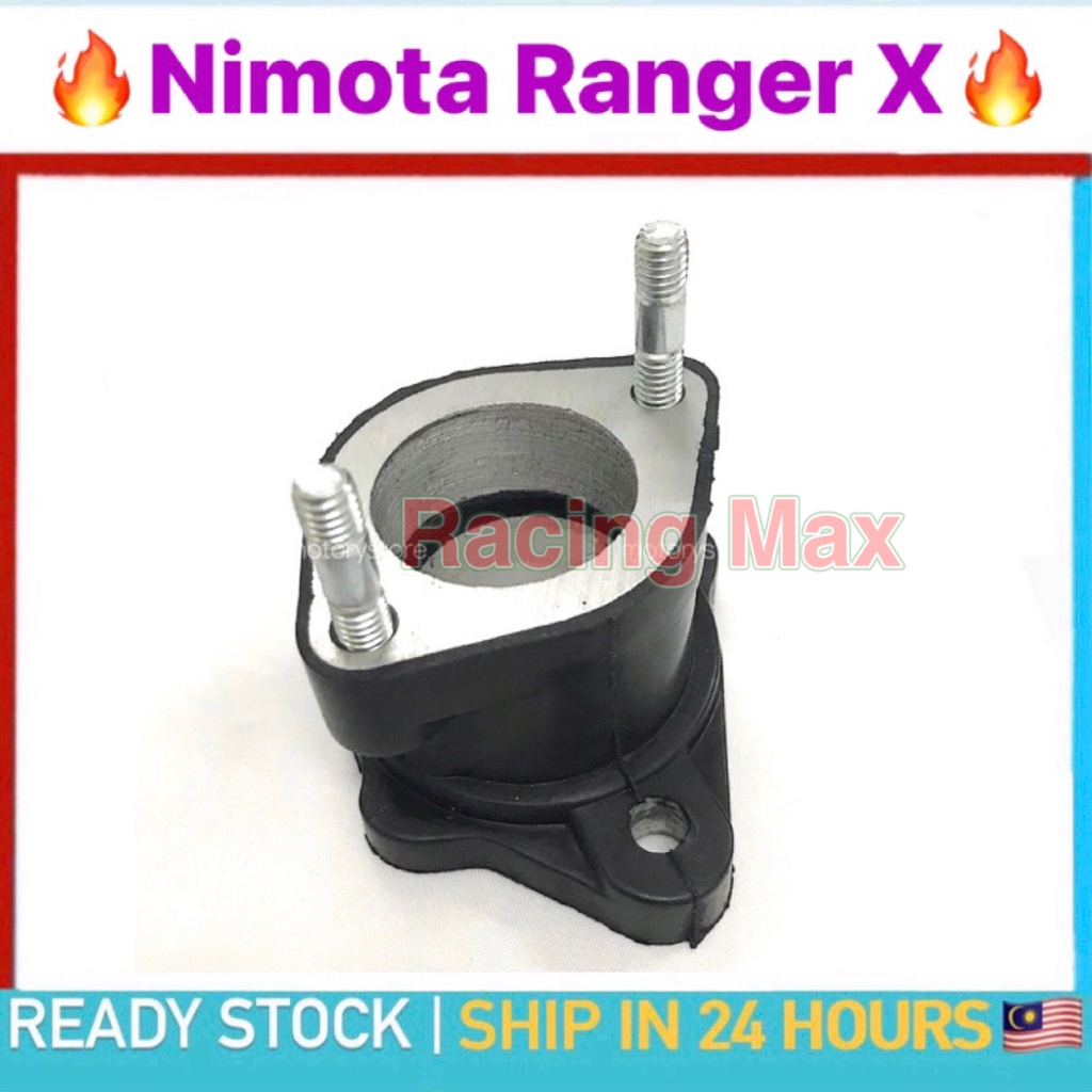 Nimota Ranger X / X7 - Carburetor Intake Pipe JOINT TENGKUK TENGKOK ...