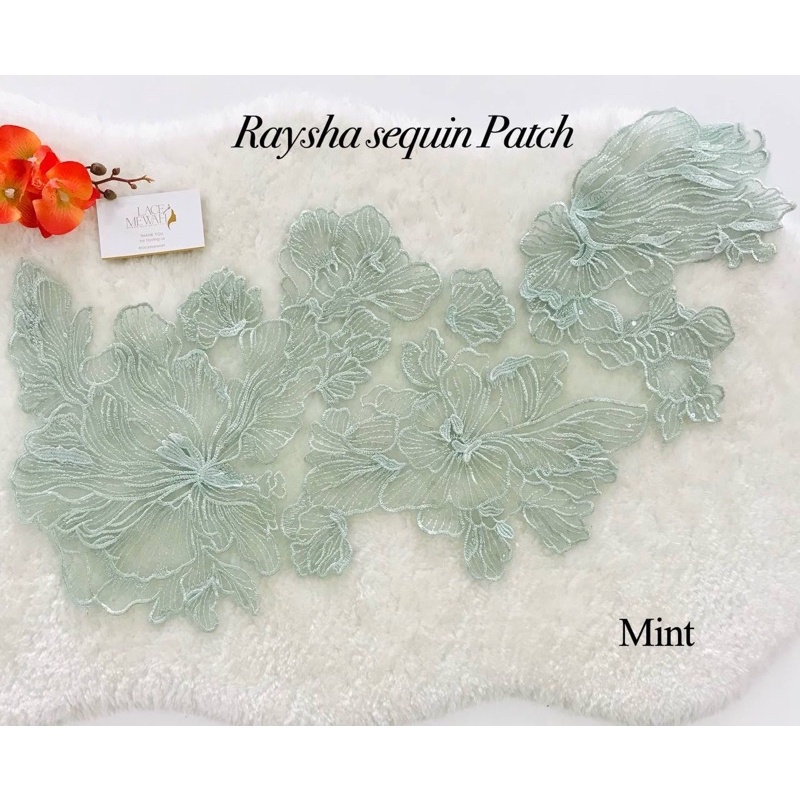 ️ PATCH LACE READYSTOCK 🔥 PATCHWORK LACE TAMPAL KUNTUM BUNGA BESAR 🔥 ...