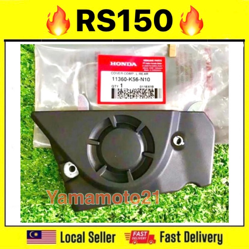 FRONT SPROCKET COVER LOCAL & ORIGINAL 11360-K56-N10 TUDUNG CAP TUTUP ...