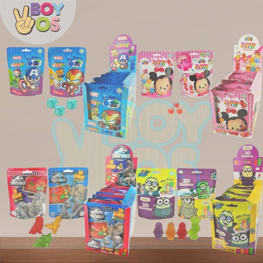 YLF 3D Gummy / Gummy Cube 55g | Shopee Malaysia