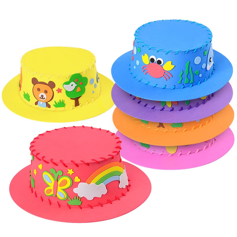 EVA DIY Creative Hat | Fashion DIY EVA Children Hat | Pre-Cut 3D ...