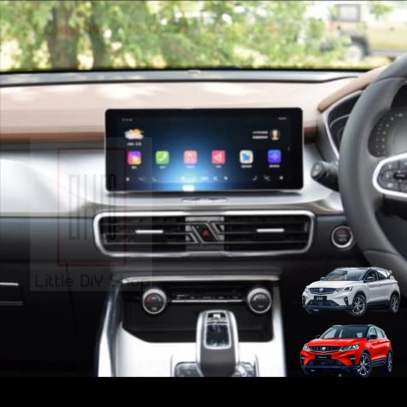 Proton X50 x70 Head Unit Screen Infotainment Tempered Glass Screen ...