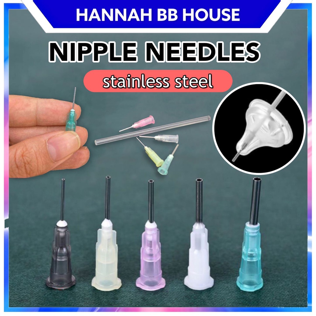 Nipple needle, nipple hole opener, hole puncher, reaming nee ...