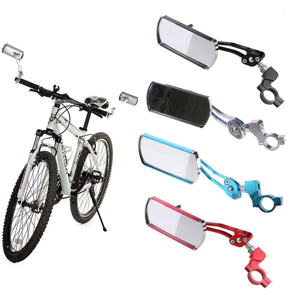 Premium 2Pcs Adjustable Mountain Bike Bicycle Side Mirrors cermin ...