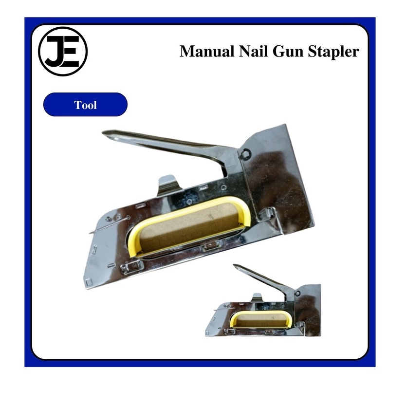 Manual Nail Gun Staple Heavy Duty Stapler Furniture DIY Heavy Duty ...