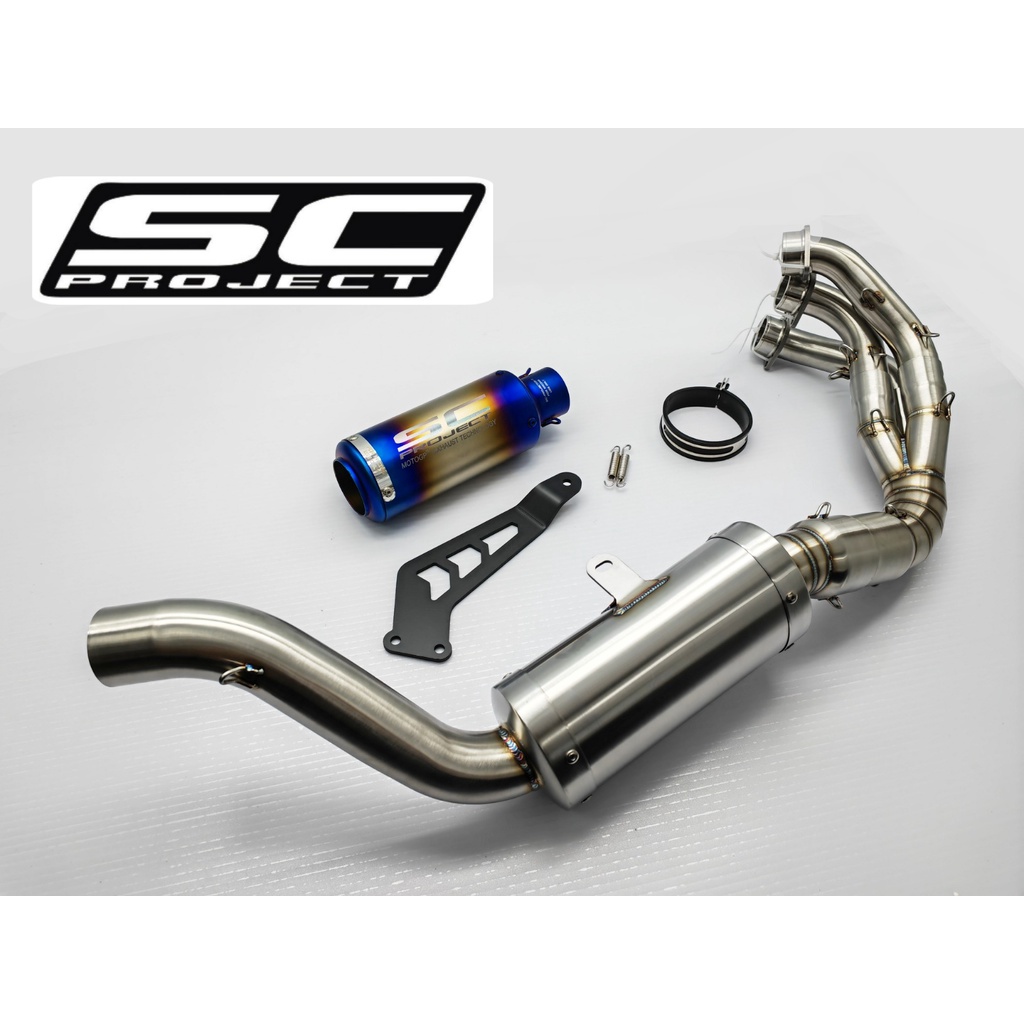 SC Project Exhaust YAMAHA MT09 V3 Full System Piping Power Boom ...
