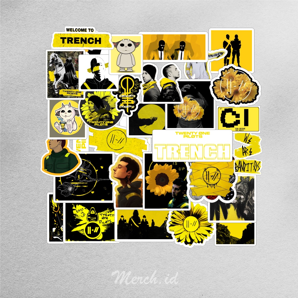 Twenty One pilots Band Sticker/Tumblr Sticker Laptop Case Cellphone ...
