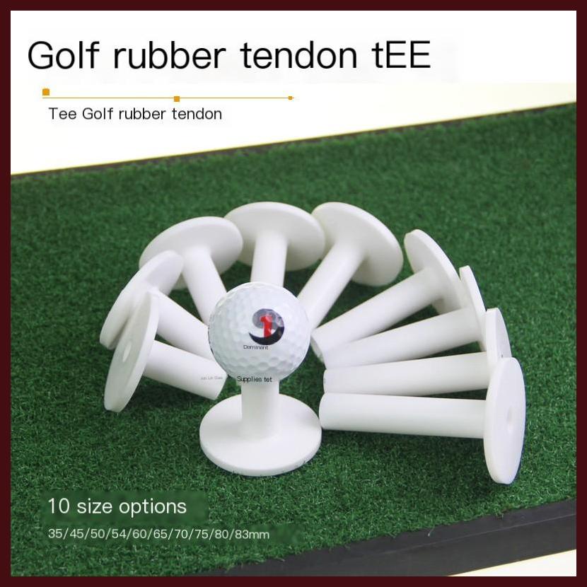 Rubber Golf Tee Rubber Range Driving Mat For Golf Unbreakable Golf Tees 35/45/50/54/60/65/70//75 ...