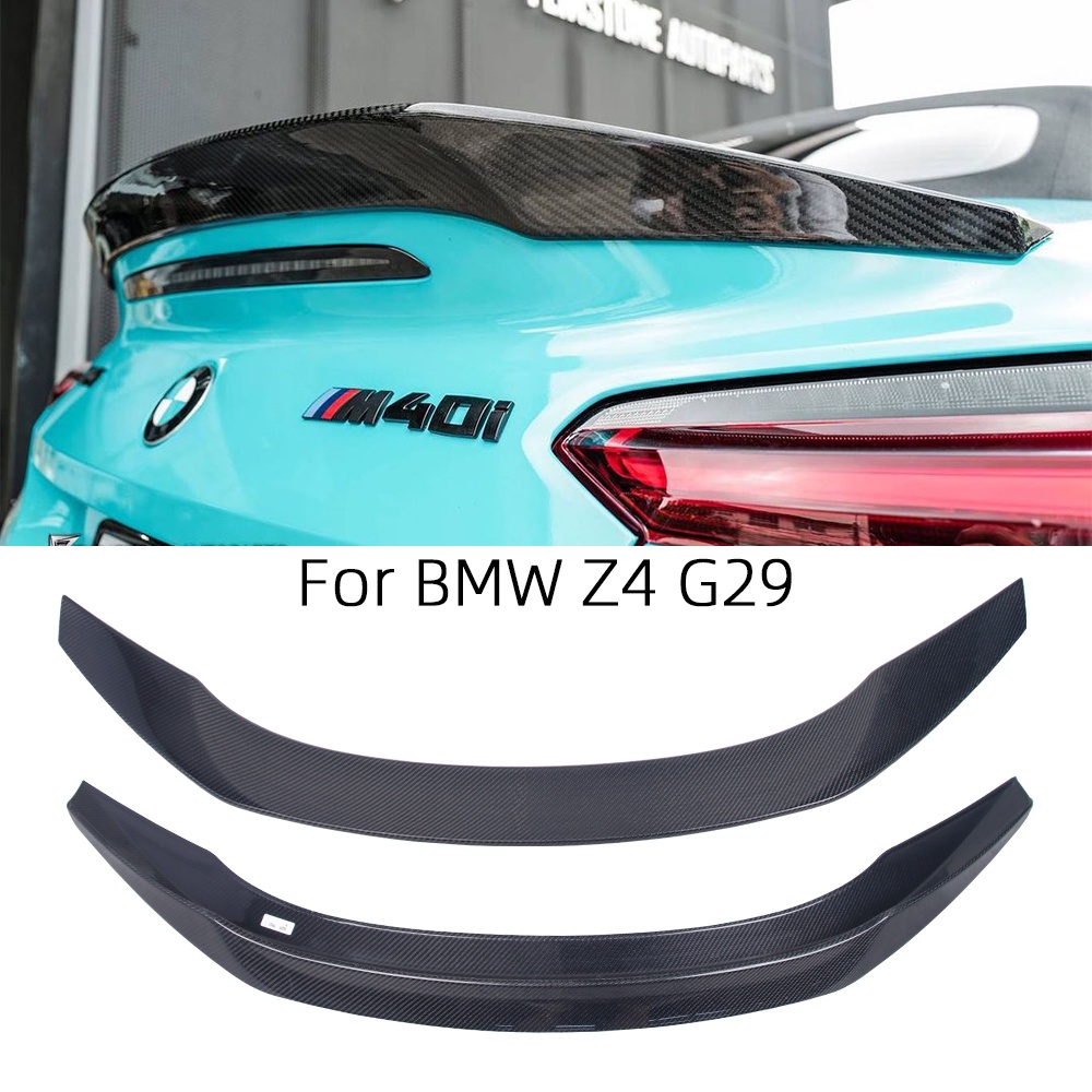 For BMW Z4 G29 TRD Style Carbon fiber Rear Spoiler Trunk wing 2019-2023 ...