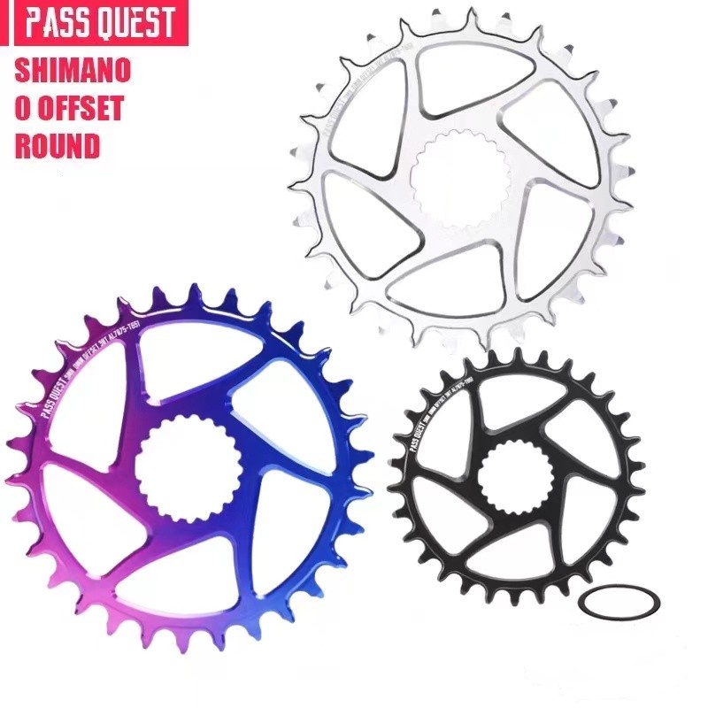 Chainring SHIMANO direct mount round MTB 0mm offset narrow Wide bicycle ...