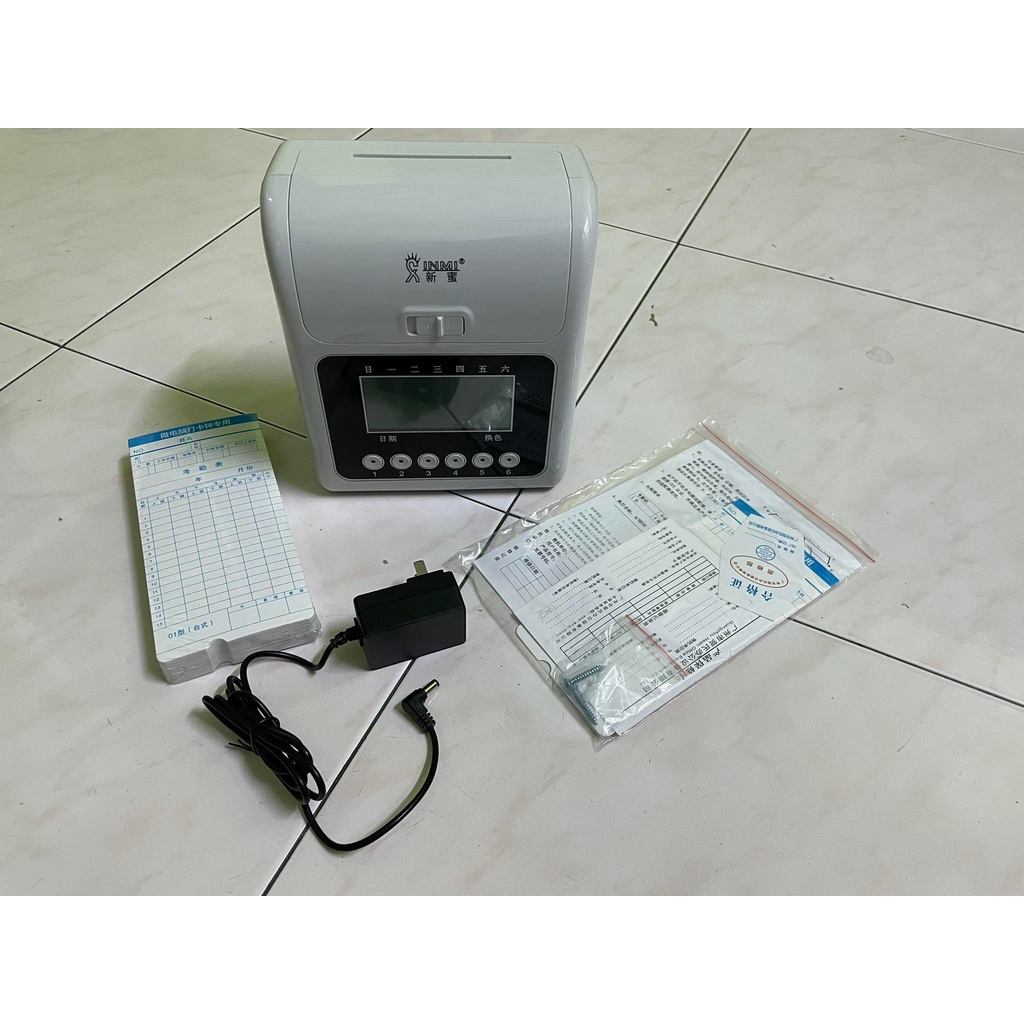 TIME RECORDER ATTENDANCE KAD MESIN KEHADIR pekerja worker PUNCH CARD ...