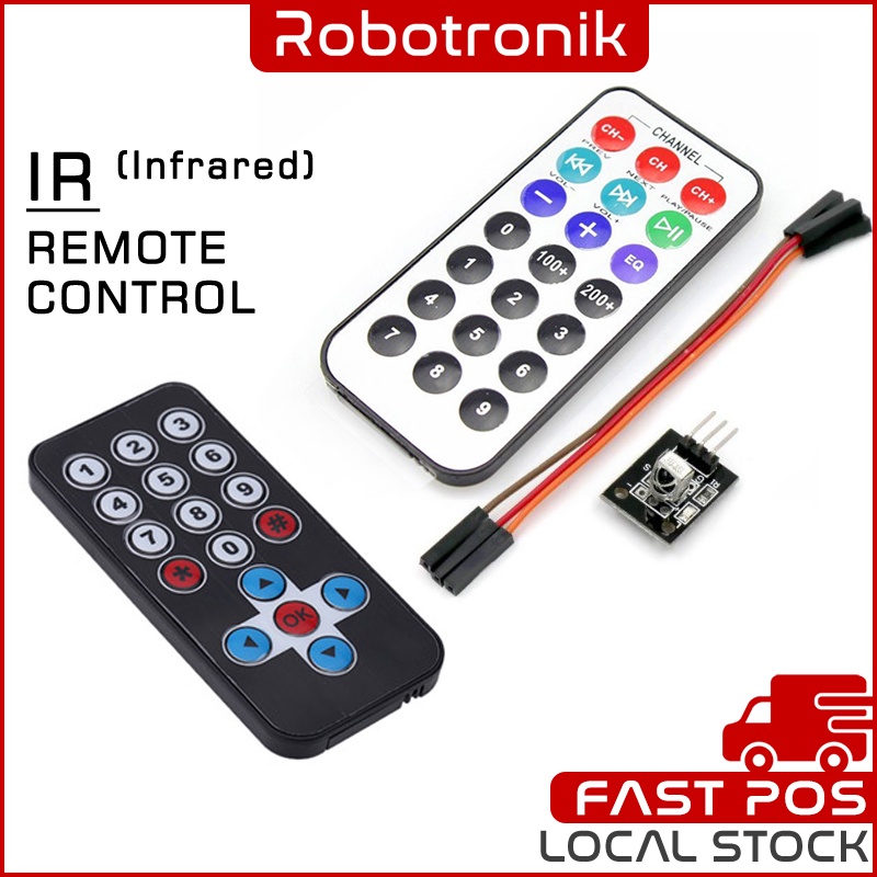 Ir Infrared Remote Control Module Hx1838 Receiver And Mcu Nec Code