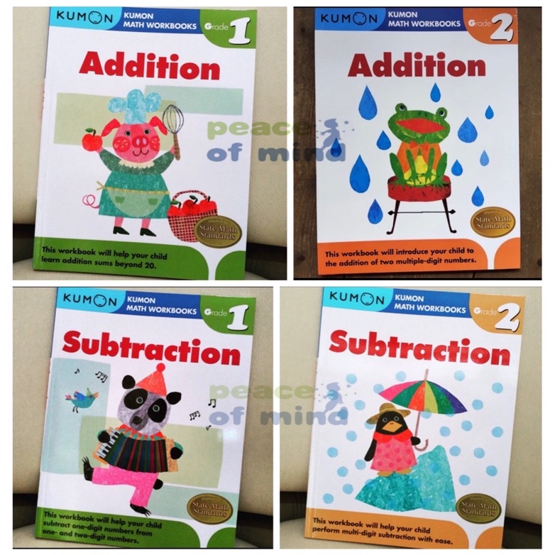 Kumon Math Workbooks Grade 1 - Grade 2 Ready Stock | Shopee Malaysia