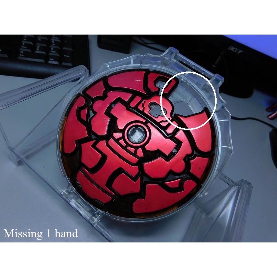 Kamen Rider Hibiki _ DX Disk Animals ( Non Complete or Major Scratch ...