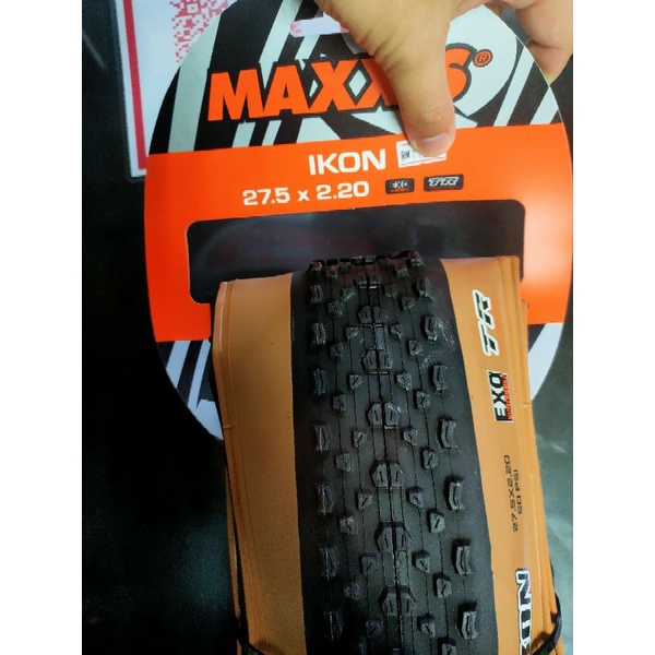 Maxxis IKON 29 x 2.2 and 27.5 x 2.20 EXO TR Skinwall, tanwall and Non ...