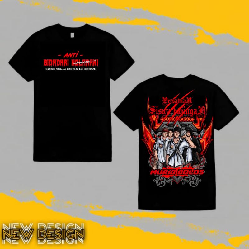 Distro T-SHIRTS ASSOCIATION MURID BOLOS ANTI-CULAR T-SHIRTS COMBED ...