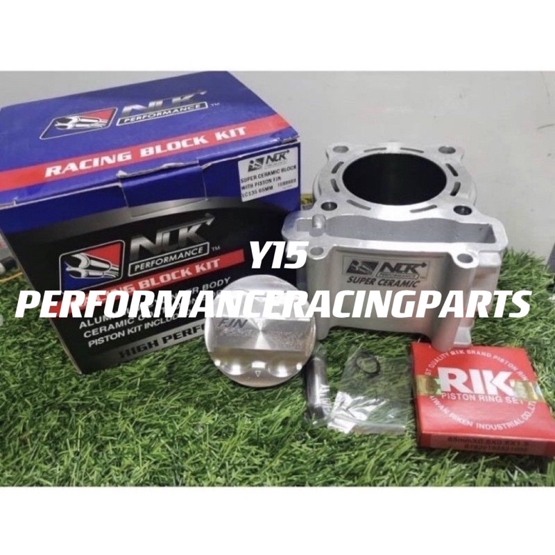 🇲🇾Negeri sembilan [Ready Stock] NLK Super Racing Ceramic Block LC135/Y15 Racing Block with ...