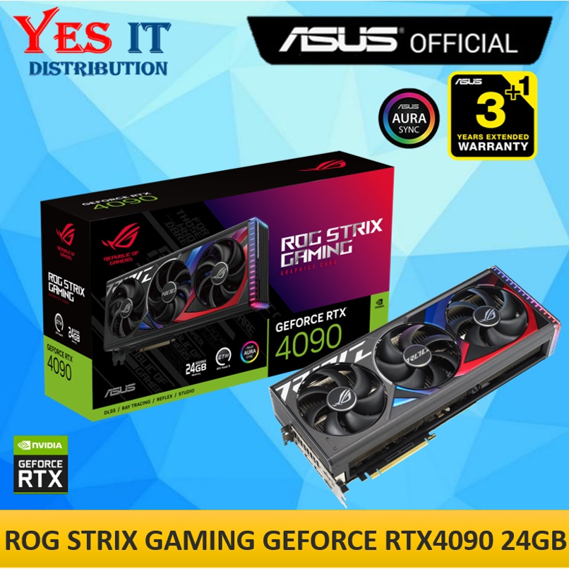 Asus ROG STRIX Gaming GeForce RTX 4090 OC /RTX4090 /RTX 4090 / LC ...