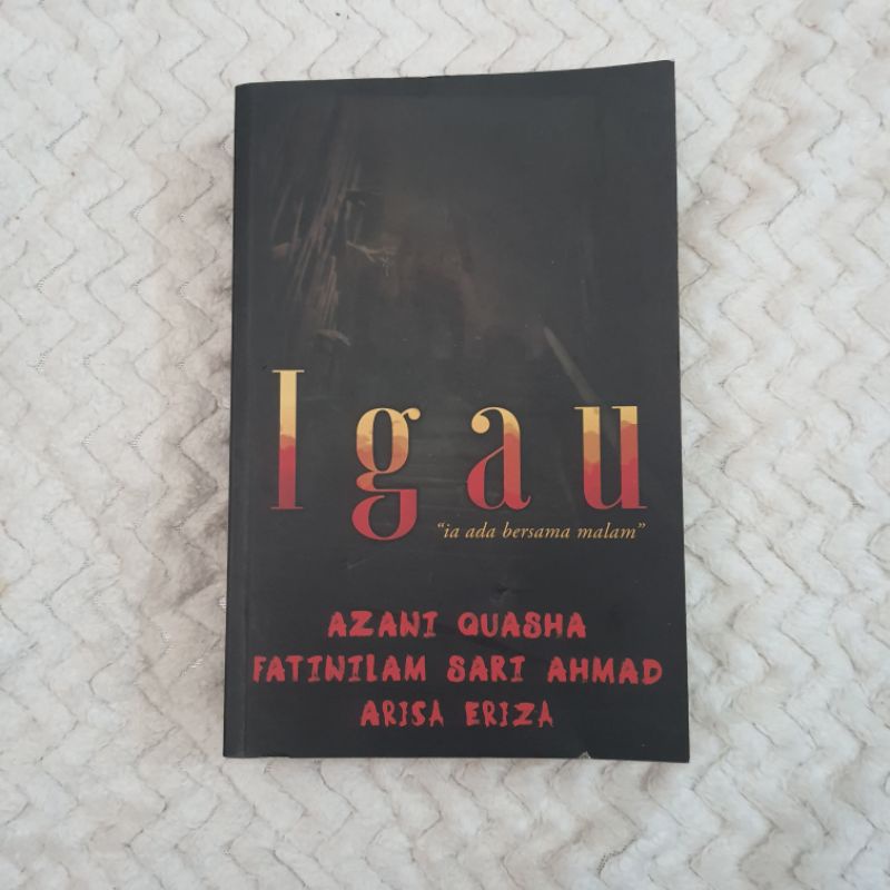 Igau,3 Penulis,Novel Seram/Saspen,Tebook Press,Harga Murah Dari Pasaran ...