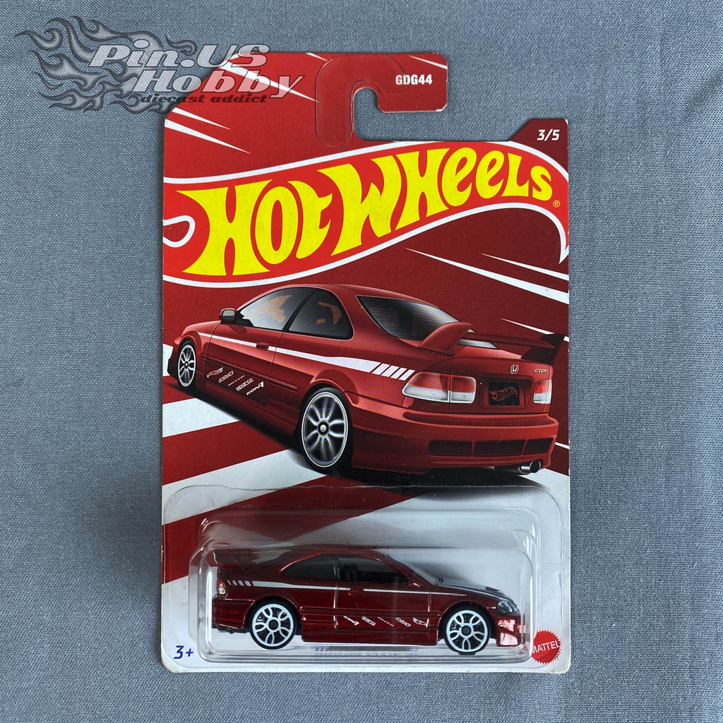 MERAH Hotwheels HONDA CIVIC SI, HONDA CIVIC SERIES 2022 ORIGINAL HOT ...