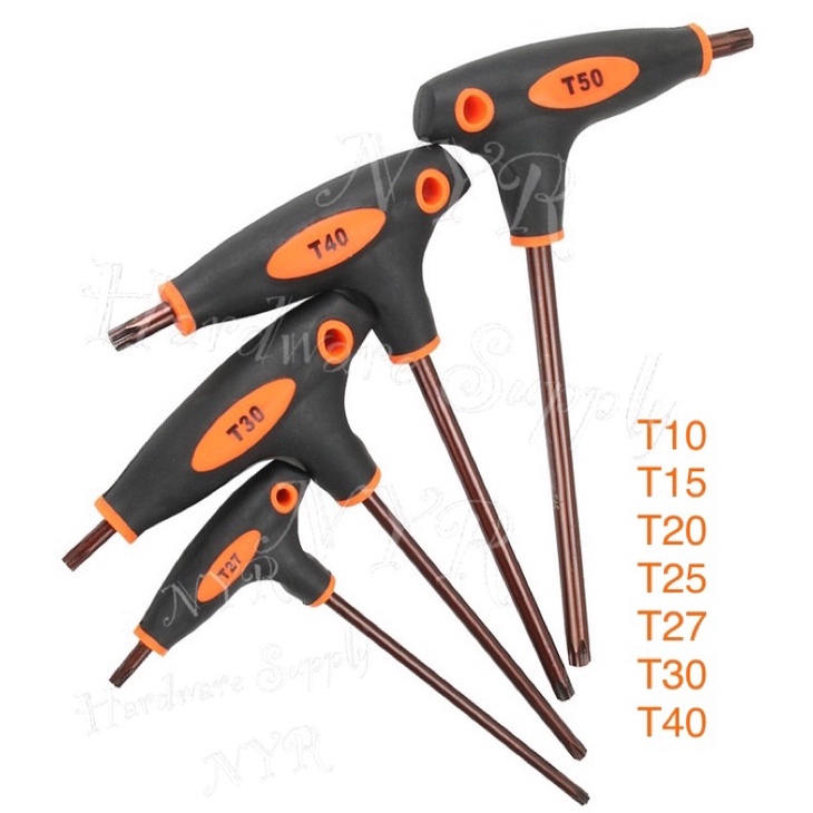 Torx Key T Type T10-T40 T Handle Star Key Torx Key T10 T15 T20 T25 T27 ...