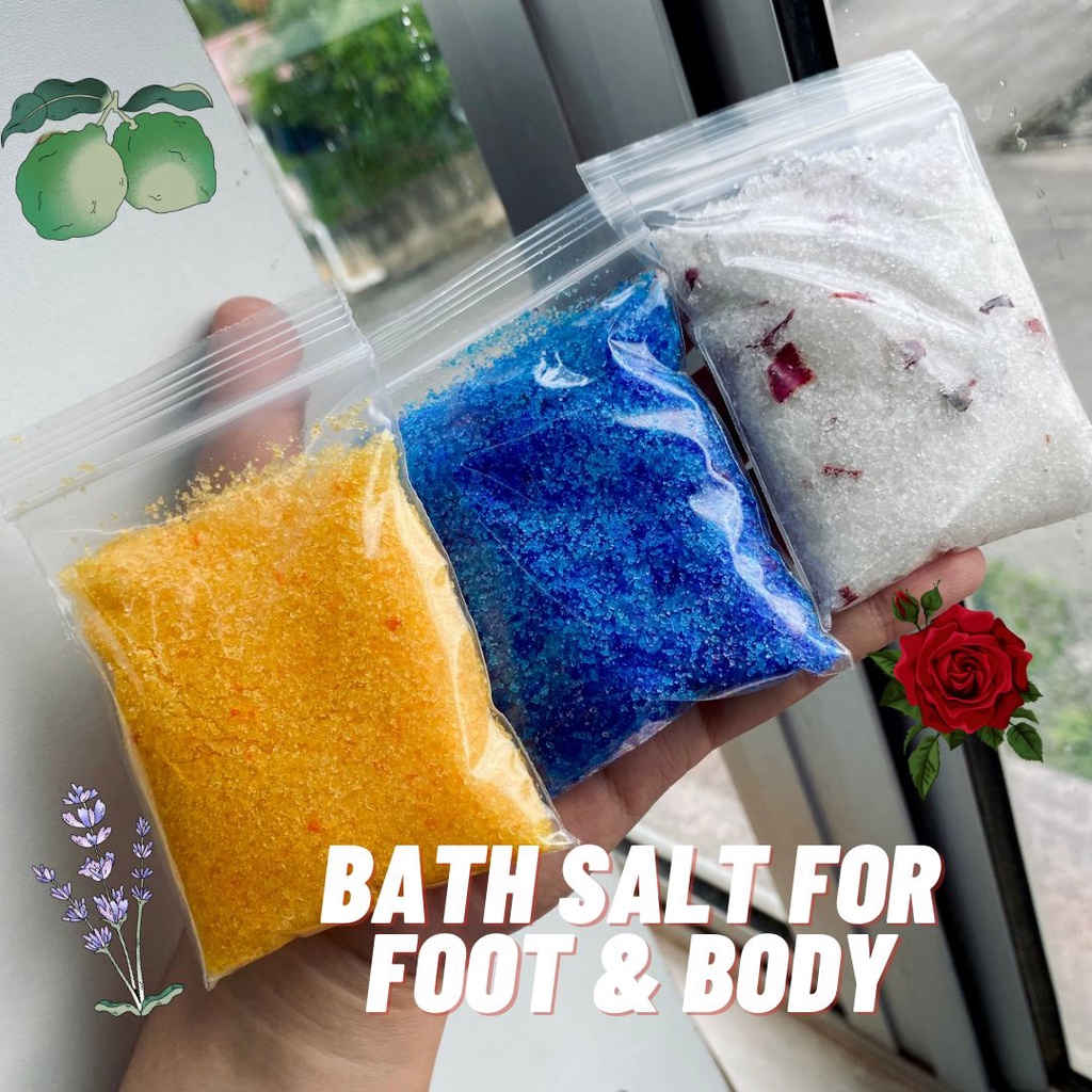 Bath Salt For Relaxing Body At Bath Tub Strong Fragrance And For Scrub ...