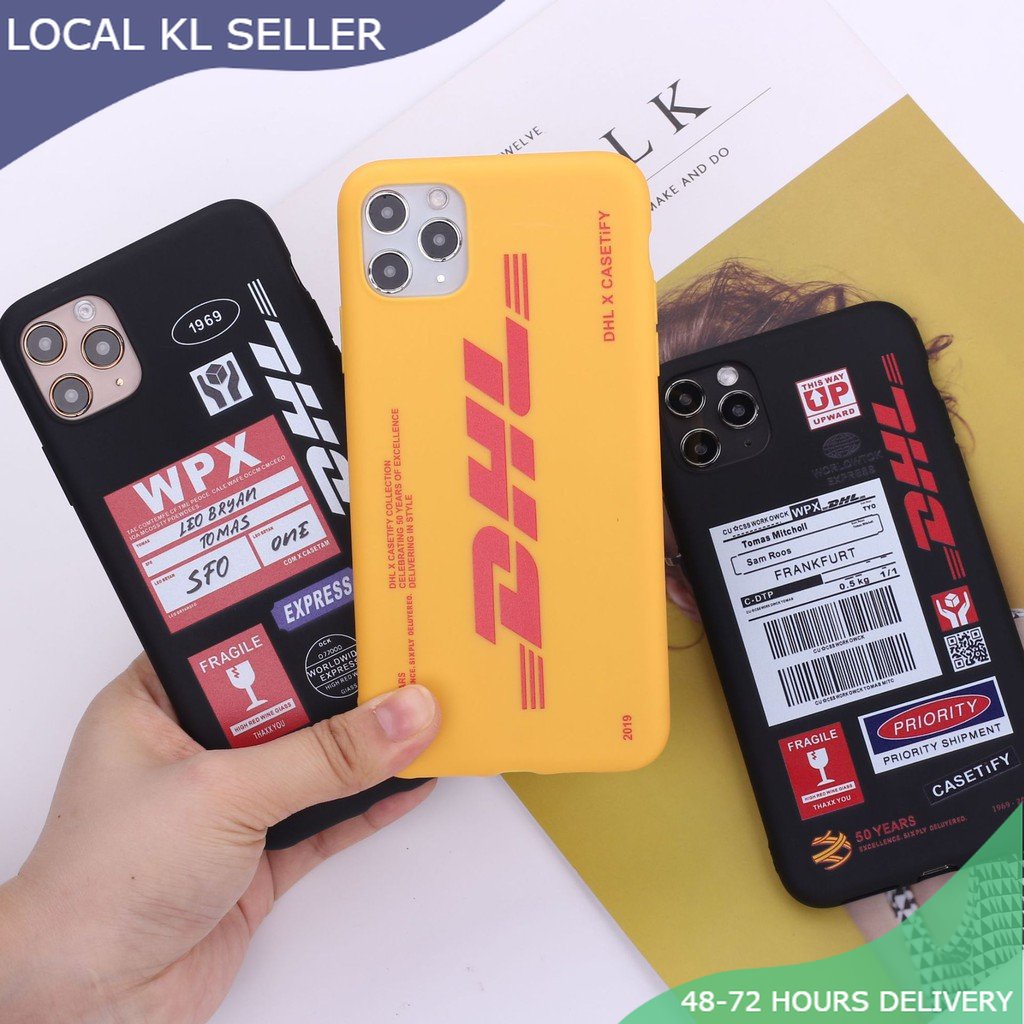 (KL Ready Stock) Fashion DHL Soft Silicon Apple IPhone Case Casing ...