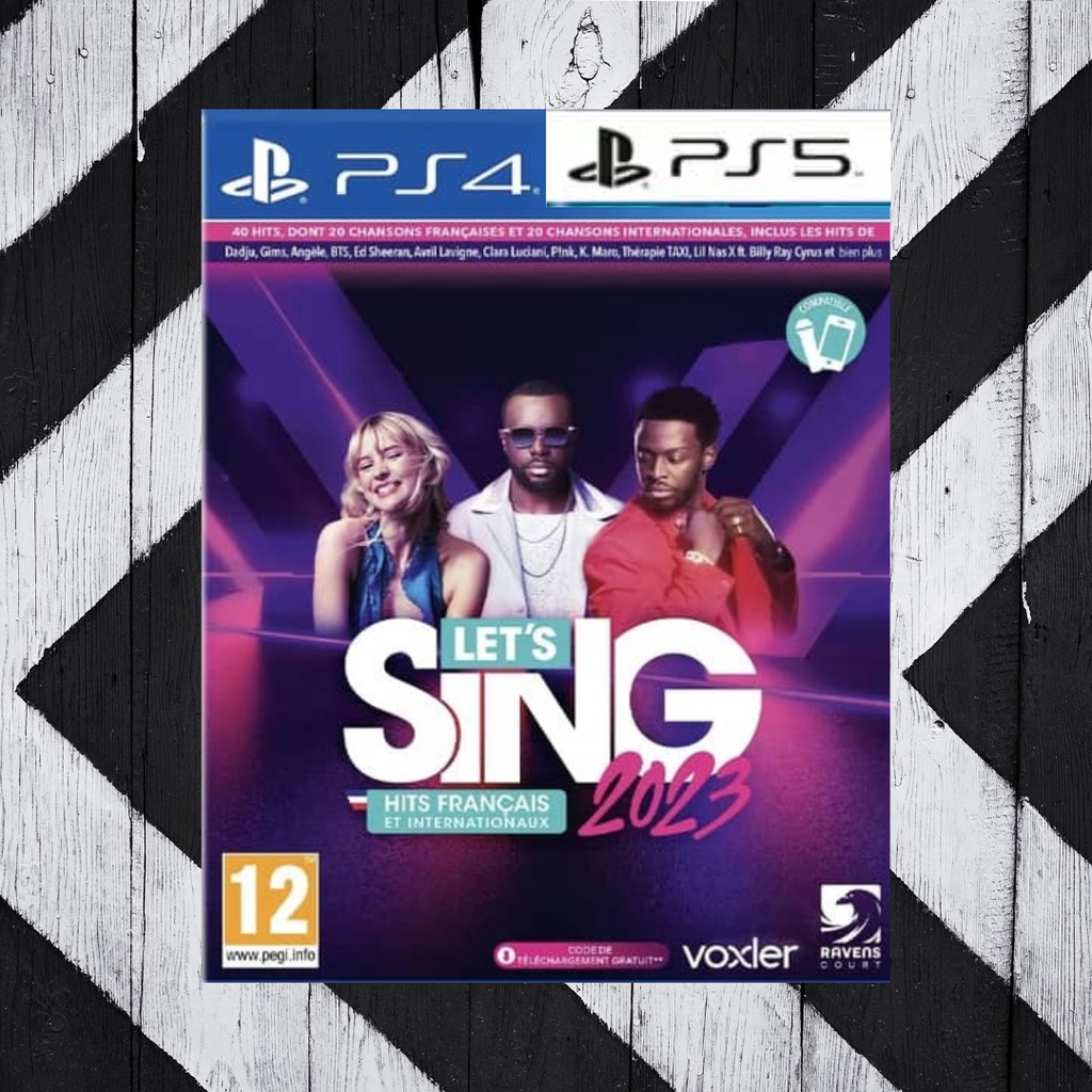 (Ready Stock) PS4/PS5 Let's Sing 2023 Full Game Digital Download (Active) | Shopee Malaysia