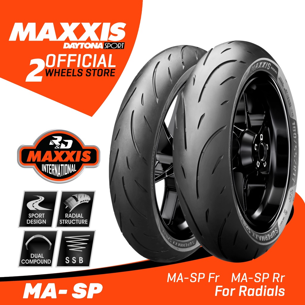 Tayar Tyre MAXXIS SUPERMAXX SPORT NEW REAR 140/70 -17 & 150/60-17 250CC ...